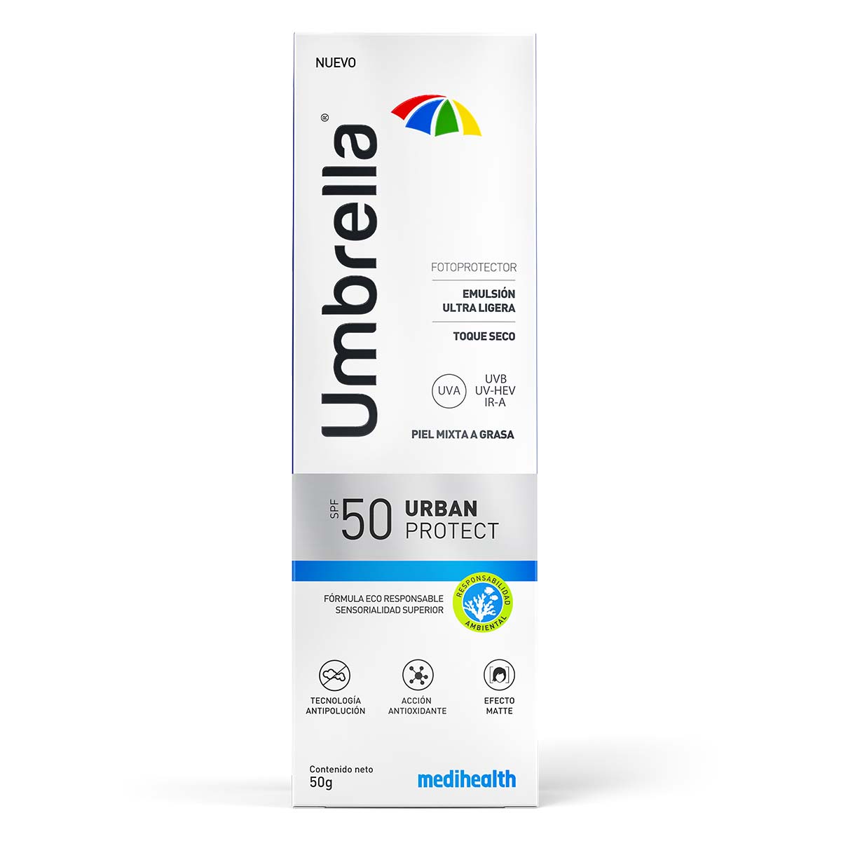UMBRELLA URBAN EMULSION SPF 50+ TUBO X 50 GR