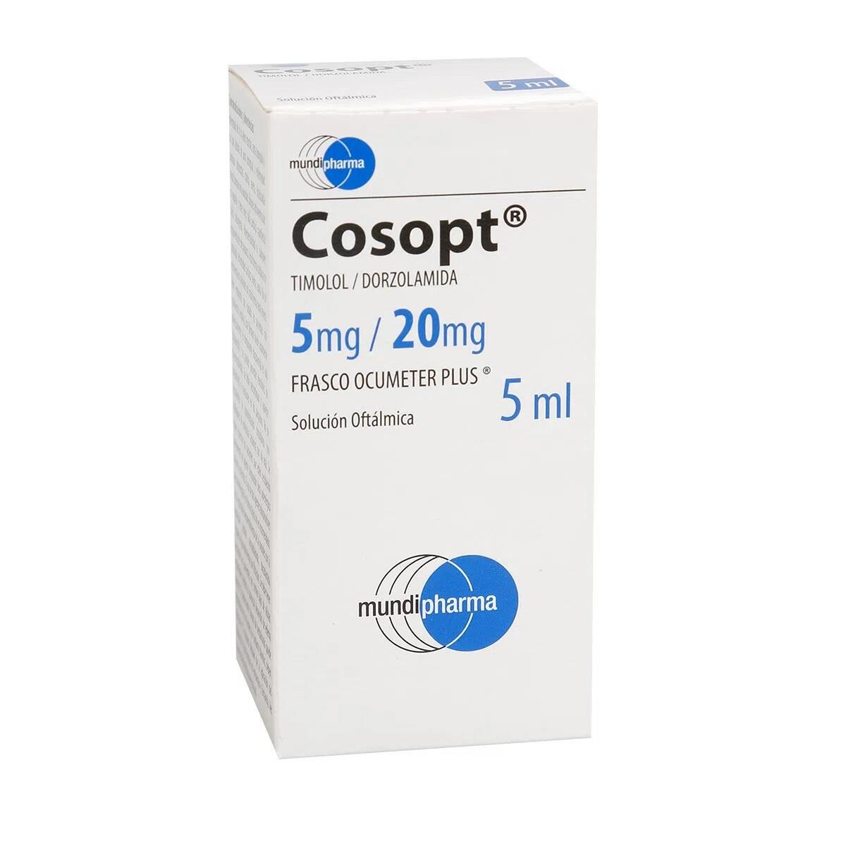 COSOPT GOTAS FRASCO X 5 ML - tudrogueriavirtual