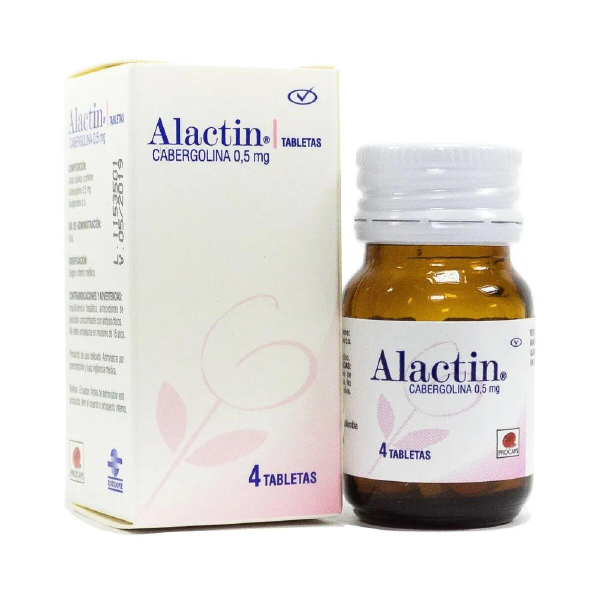ALACTIN 0.5 MG CAJA X 4 TABL