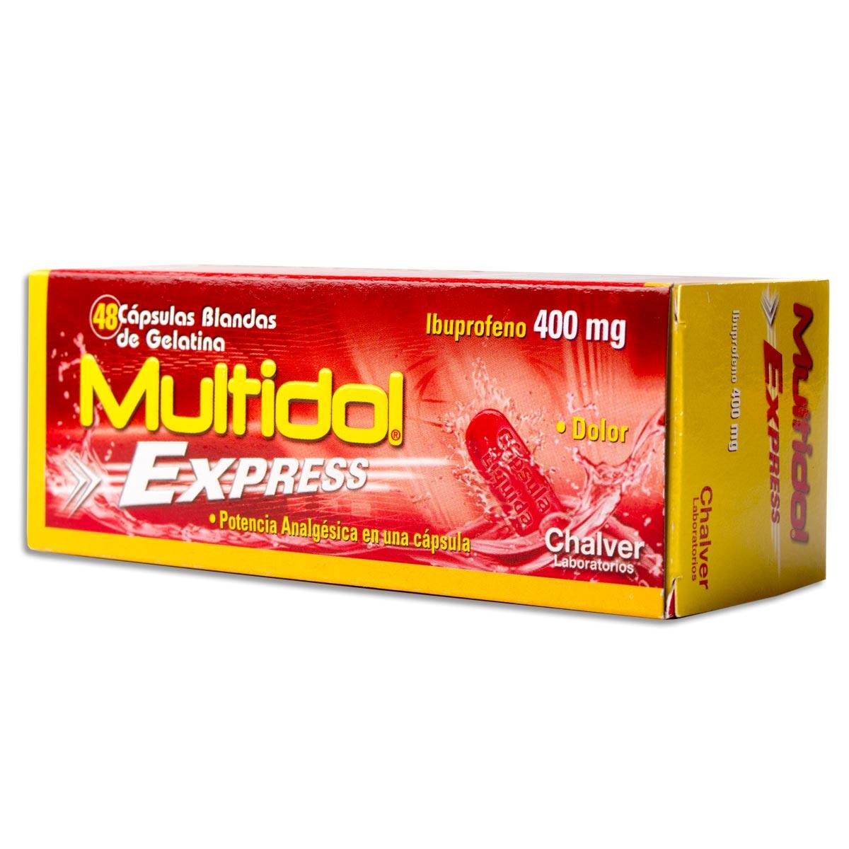 MULTIDOL 400 MG CAJA X 48 CAP