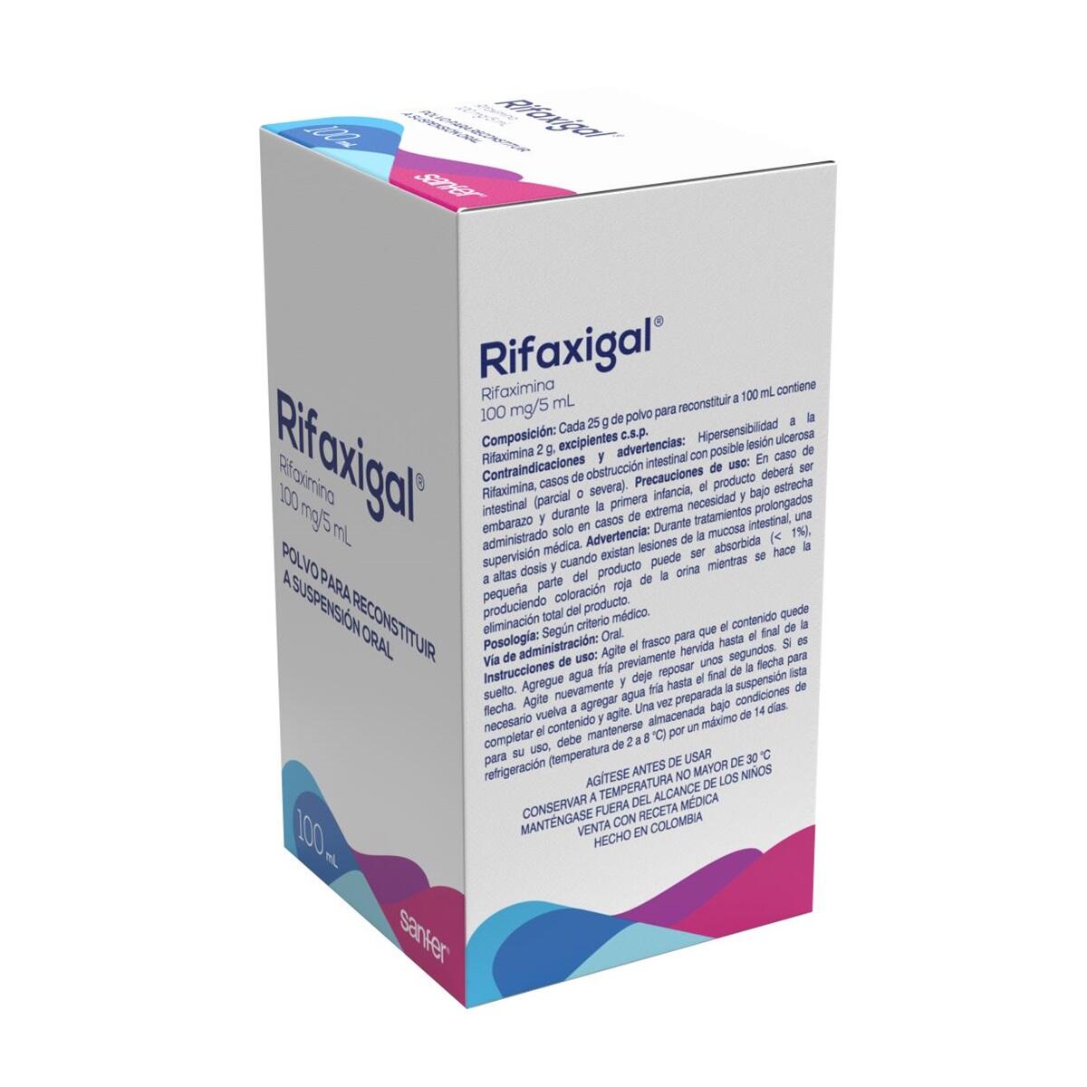 RIFAXIGAL SUSPENSION FRASCO X 100 ML