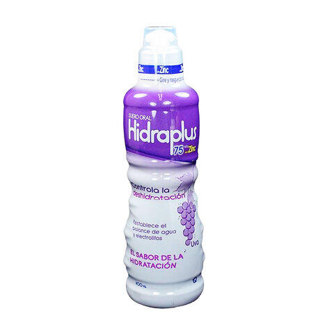 HIDRAPLUS 75 ZINC UVA FRASCO X 400 ML
