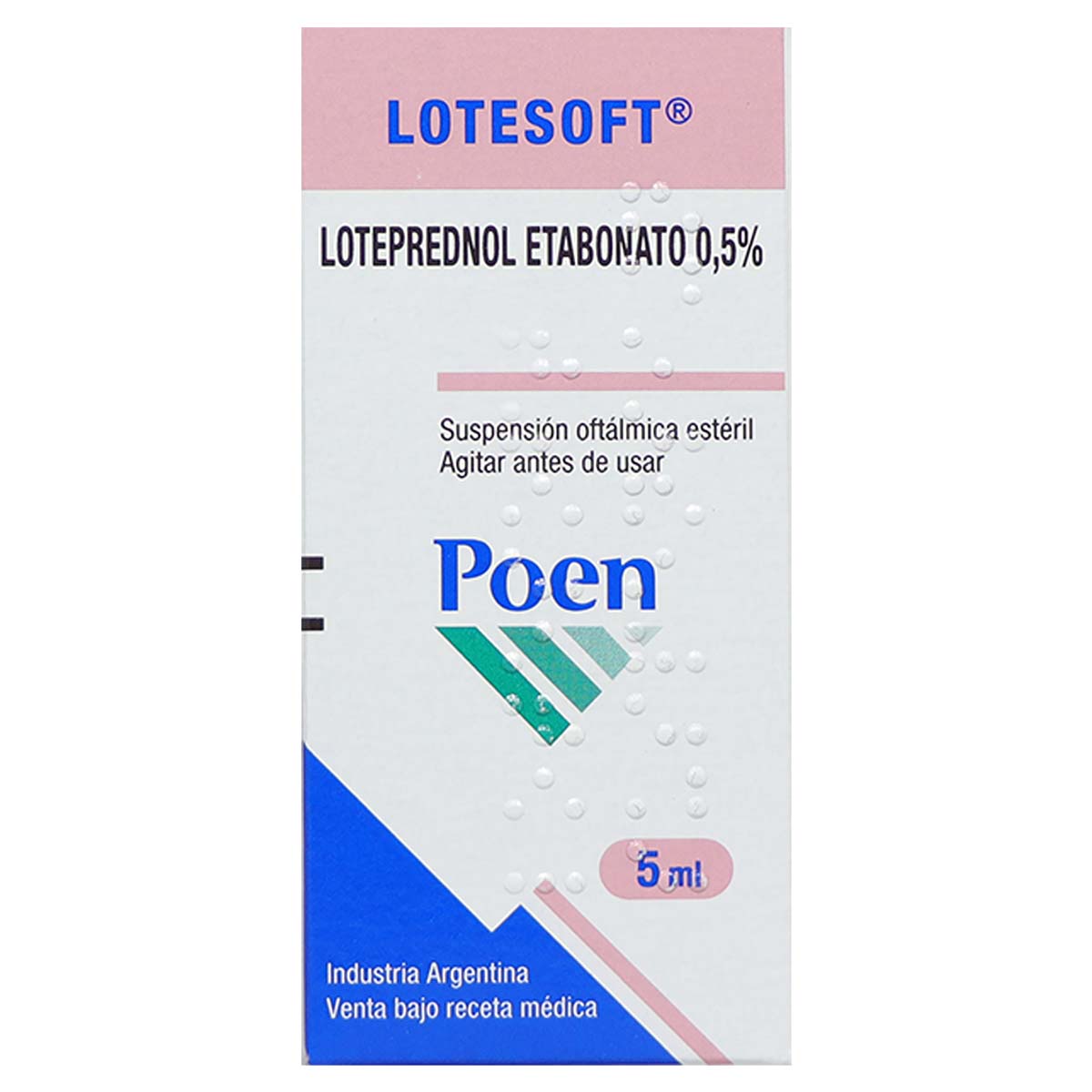LOTESOFT SOLUCION OFTAL FRASCO X 5 ML