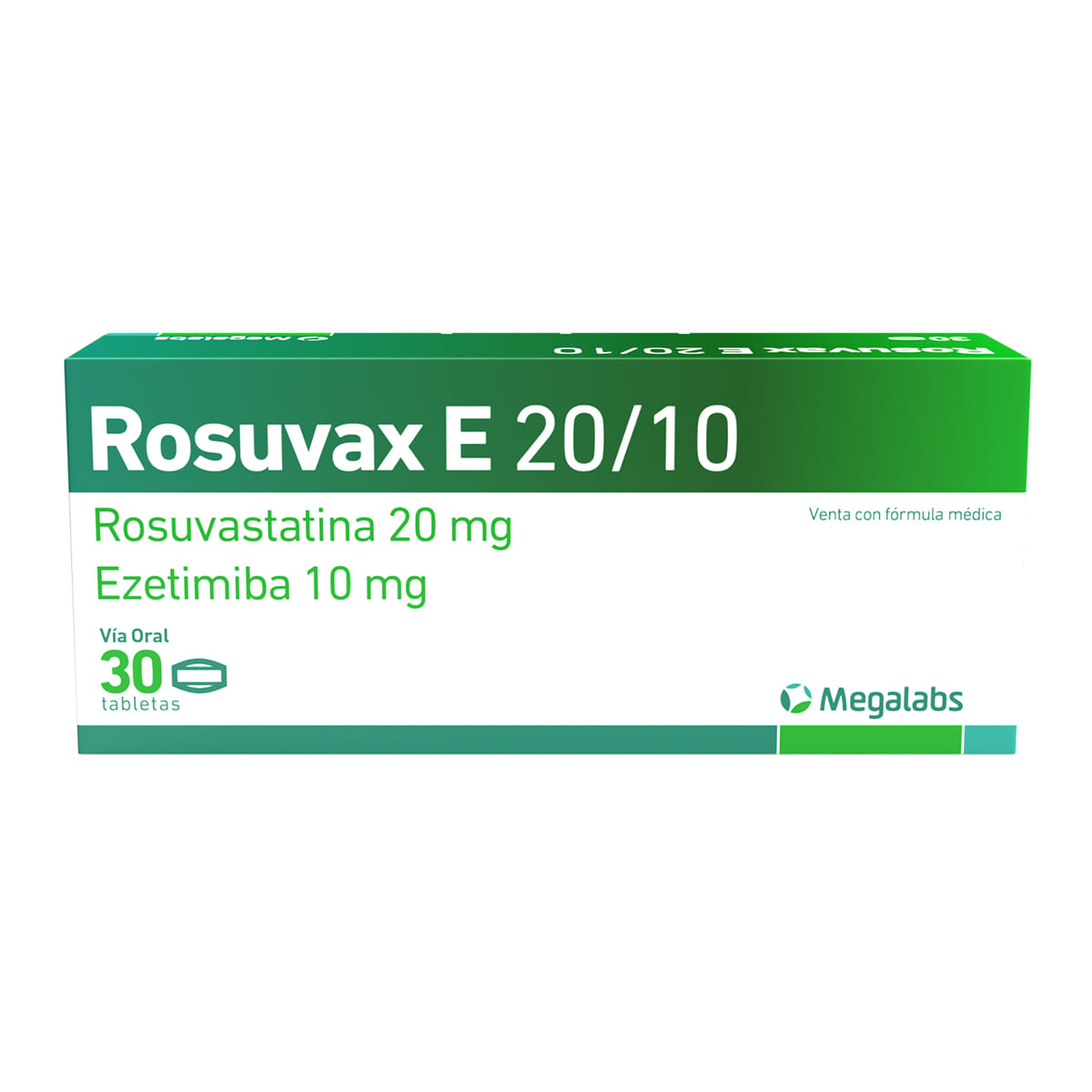 ROSUVAX E 20/10 MG CAJA X 30 TABLETAS