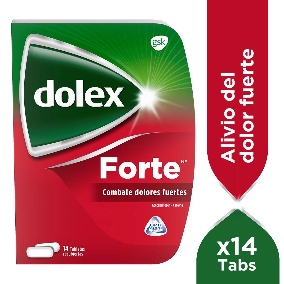 Compra Dolex Forte Nf Caja X 14 Tabletas | TDV