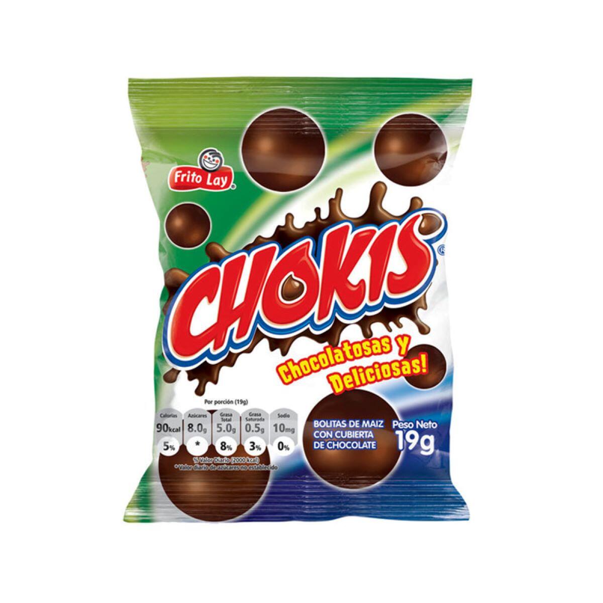 GALLETA CHOKIS CHOCOLATE PQTE X 19 GR