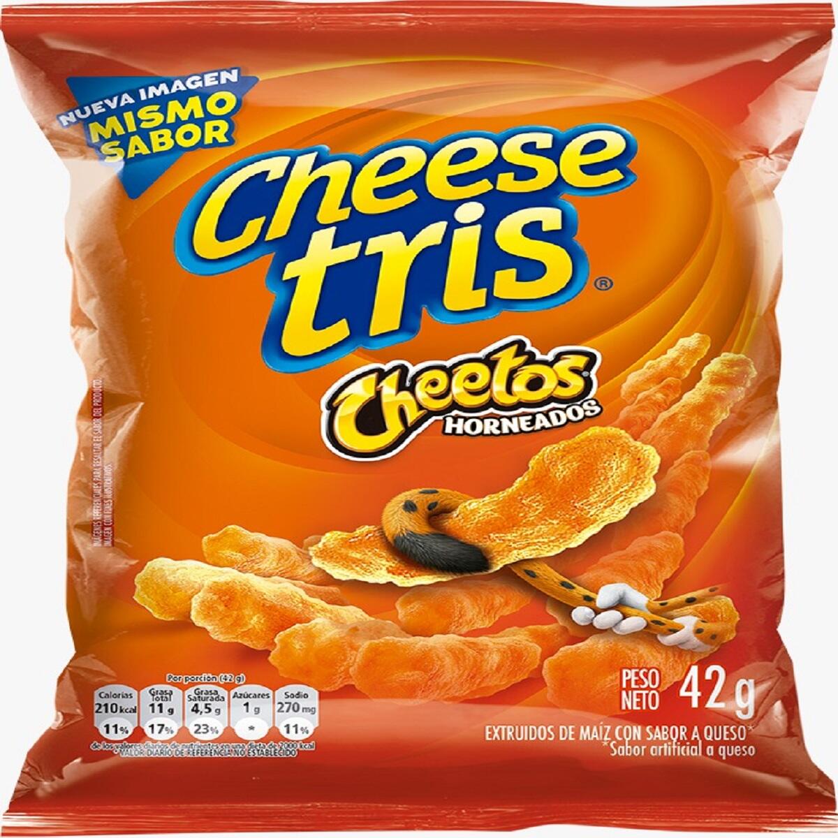 CHEESE TRIS QUESO PQTE X 45 GR