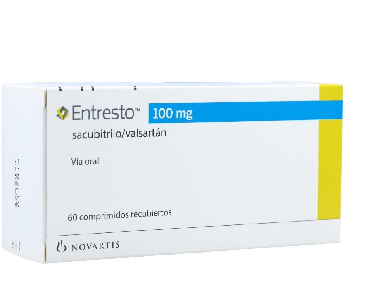 ENTRESTO 100 MG CAJA X 60 COMP