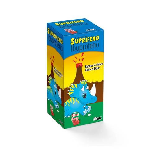 IBUPROFENO SUSPENSION (SUPRIFENO) FRASCO X 60 ML - tudrogueriavirtual