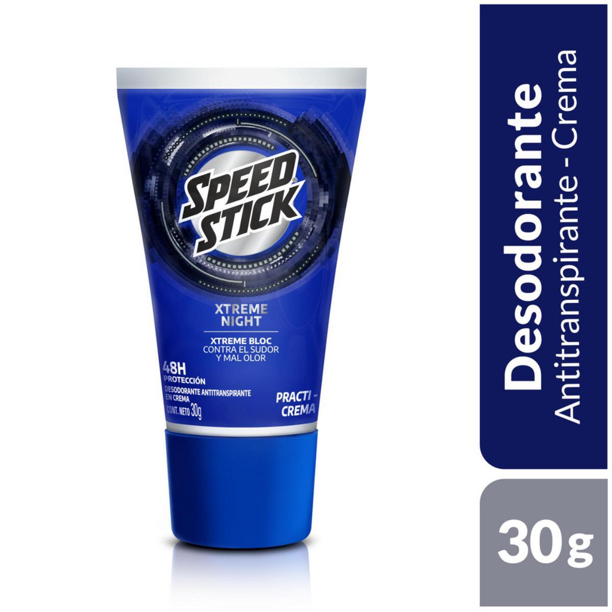 Desodorante Speed Stick Crema Xtreme Night X 30 Gr