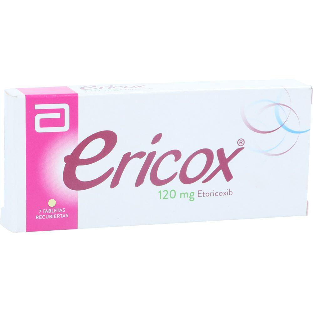 ERICOX 120 MG CAJA X 7 TAB