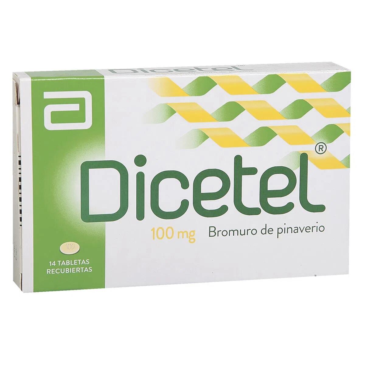 DICETEL 100 MG CAJA X 14 TABL