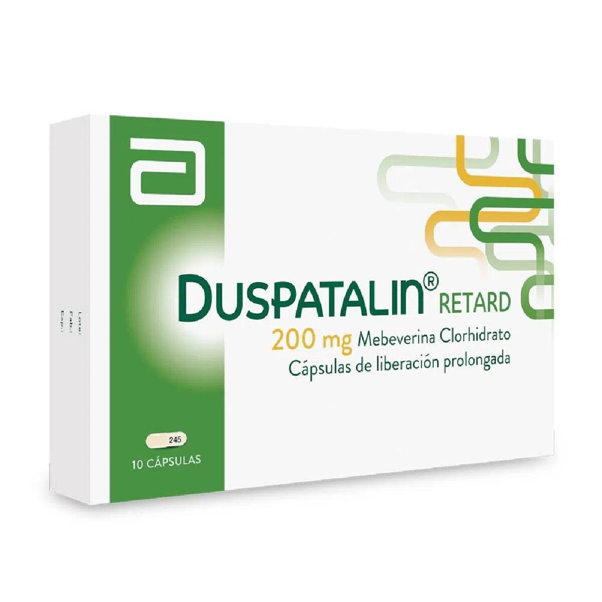 DUSPATALIN RETARD 200 MG CAJA X 30 CAP