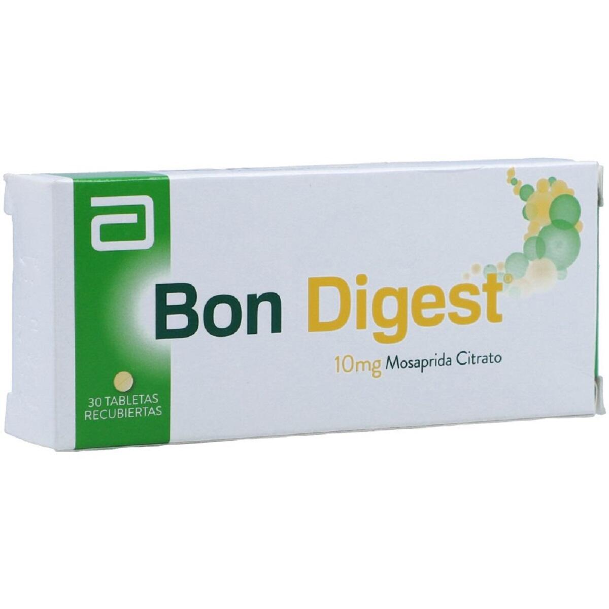 BONDIGEST 10 MG CAJA X 30 TABL
