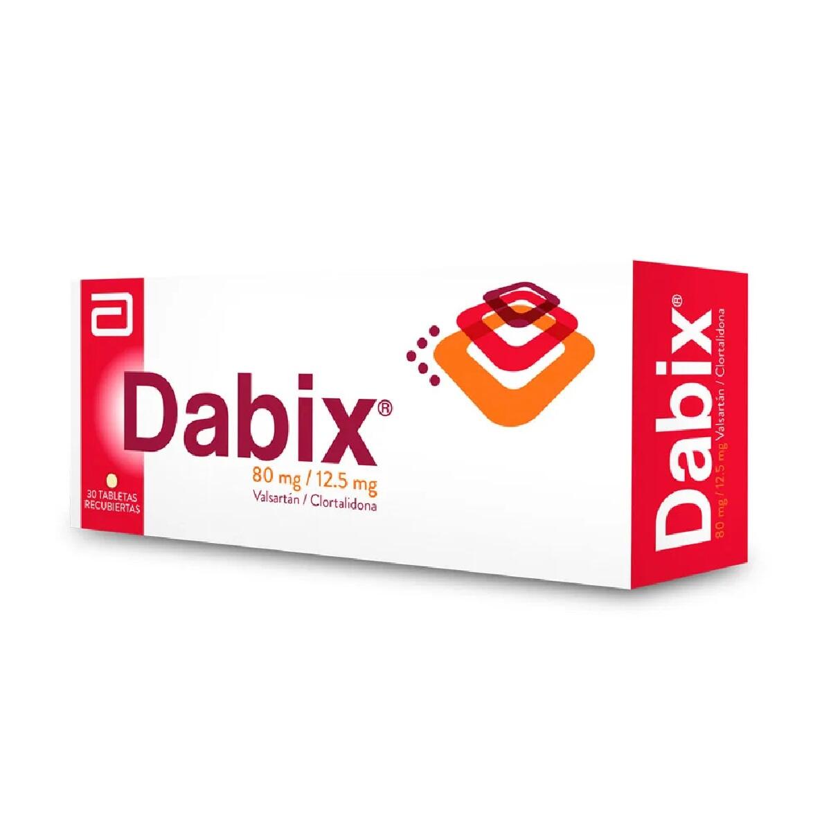 DABIX 80/12.5 MG CAJA X 30 TAB