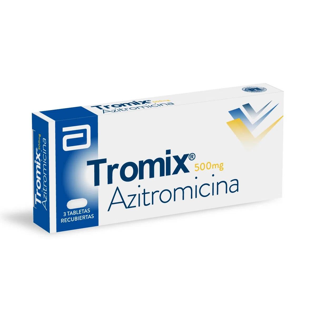 TROMIX 500 MG CAJA X 3 TABL