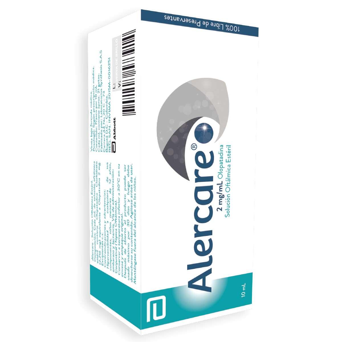 ALERCARE SOLUCION OFTAL FRASCO X 10 ML