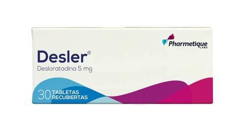 DESLER 5 MG CAJA X 30 TABL