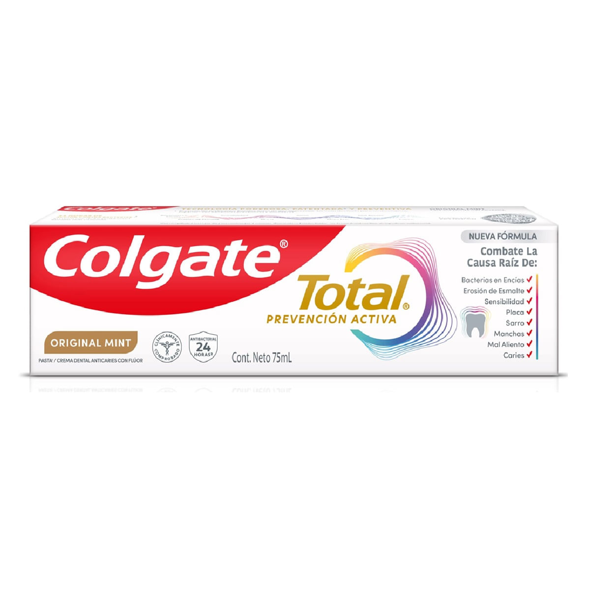 CREMA DENTAL COLGATE TOTAL CLEAN MINT TUBO X 75 ML