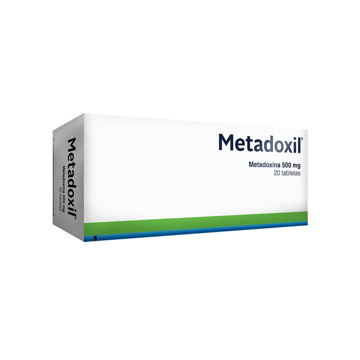 METADOXIL 500 MG CAJA X 20 TAB