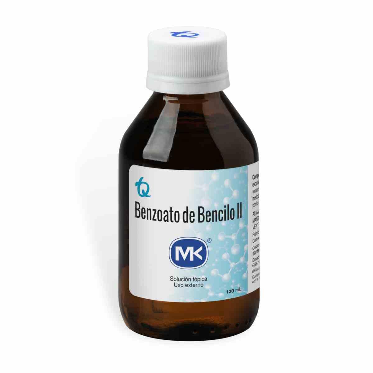 BENZOATO DE BENCILO II FRASCO X 120 ML