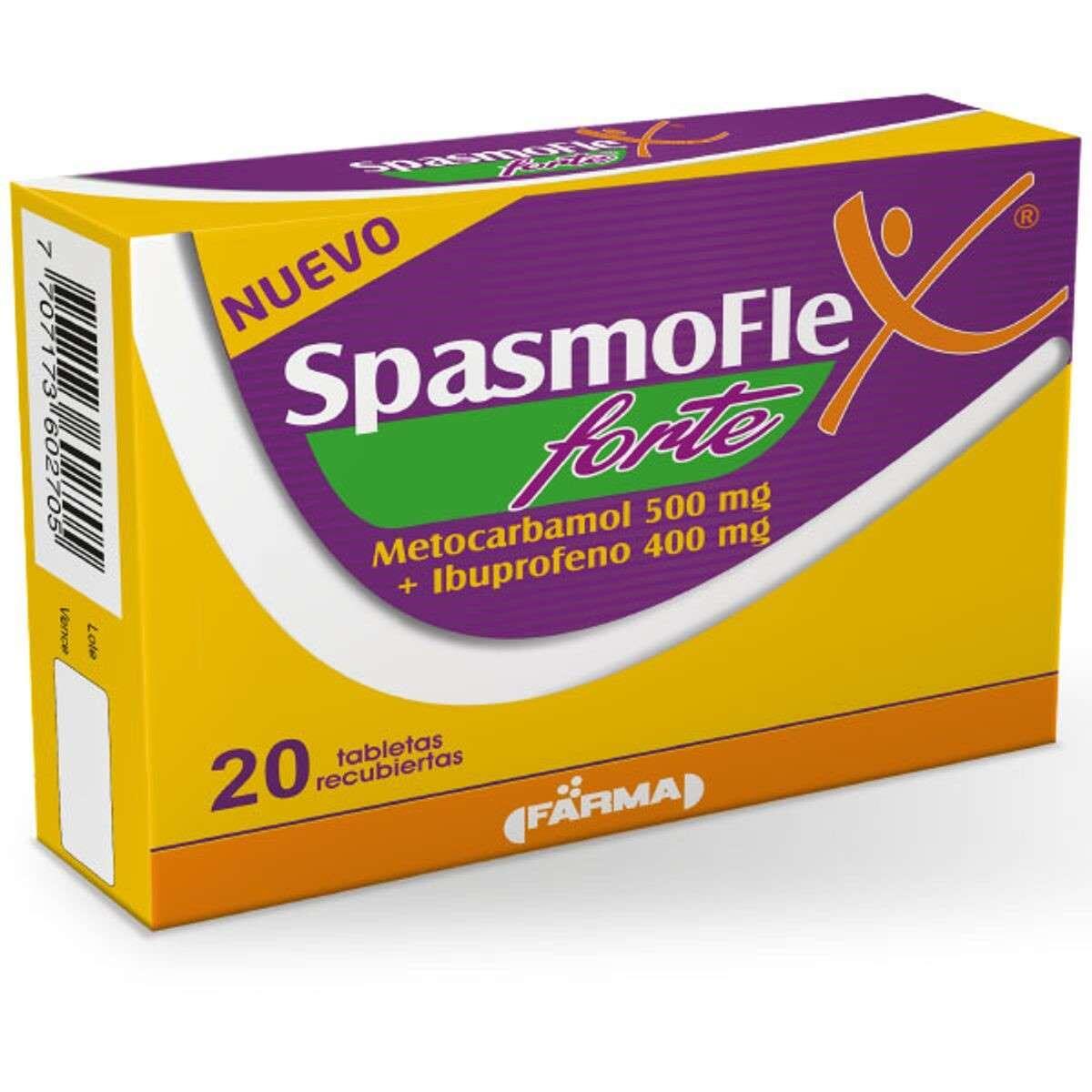 SPASMOFLEX FORTE CAJA X 20 TABL
