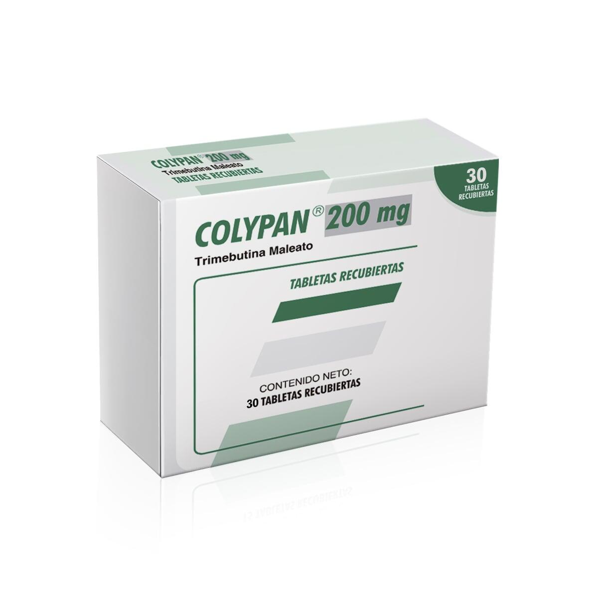COLYPAN 200 MG CAJA X 30 TABL