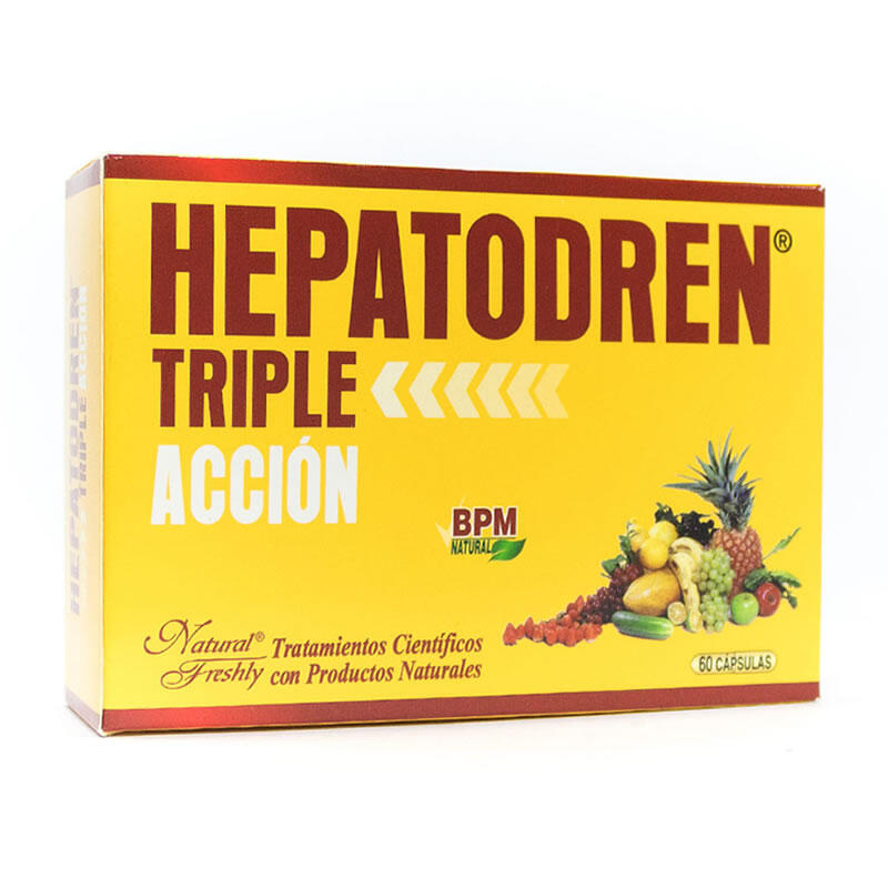 HEPATODREN CAJA X 60 CAPS - TuDrogueríaVirtual.com