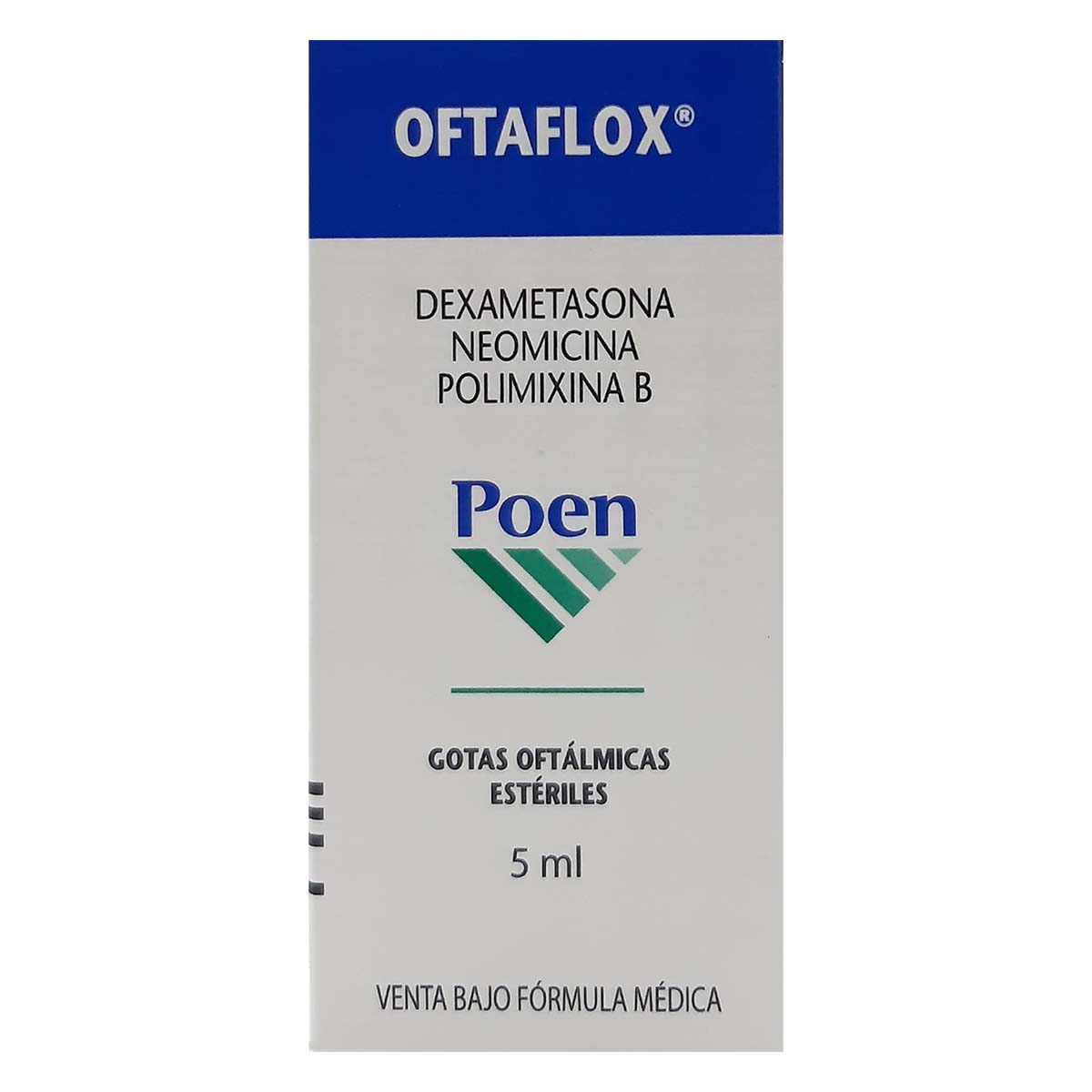 OFTAFLOX (POLIMICINA+NEOMICINA+DEXAMETAS) GOTAS FRASCO X 5 ML