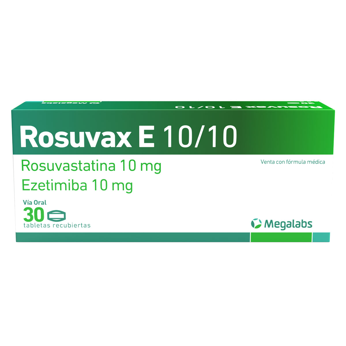 ROSUVAX E 10/10 MG CAJA X 30 TABL