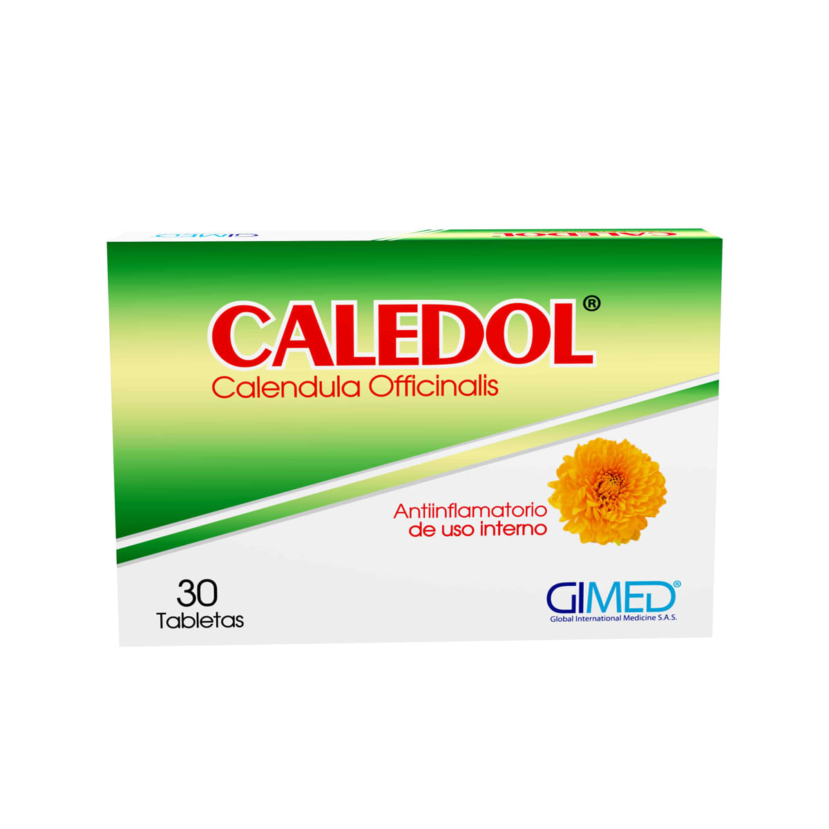 CALEDOL (CALENDULA) CAJA X 30 TAB - tudrogueriavirtual