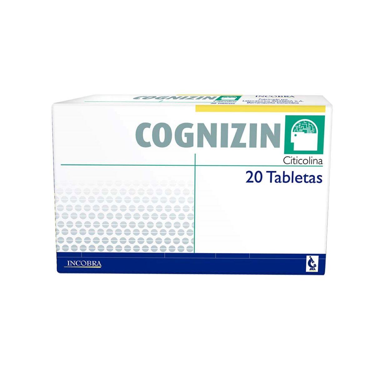 COGNIZIN 500 MG CAJA X 20 TABL - TuDrogueríaVirtual.com