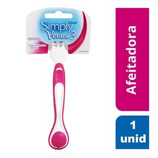 MAQUINA AFEITAR GILLETTE PRESTOBARBA VENUS SIMPLY PINK X 1 UND