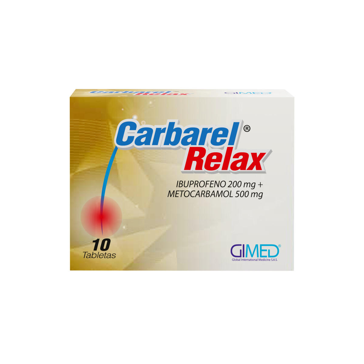 Compra Carbarel Relax (Metocarbamol/Ibuprofeno) Caja X 10 Tab