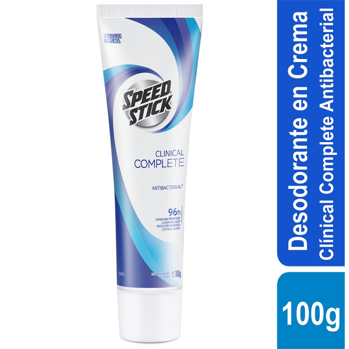 Desodorante Speed Stick Crema Clinical Complete Dry X 100 G
