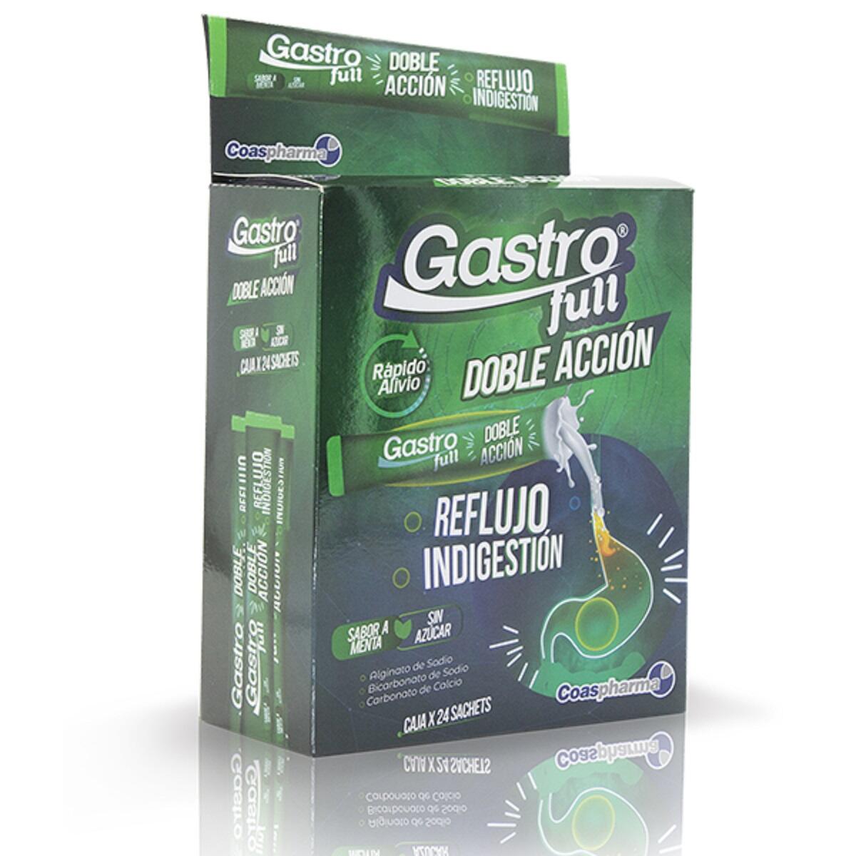 Gastrofull Doble Accion Suspension Caja X 24 Sachets