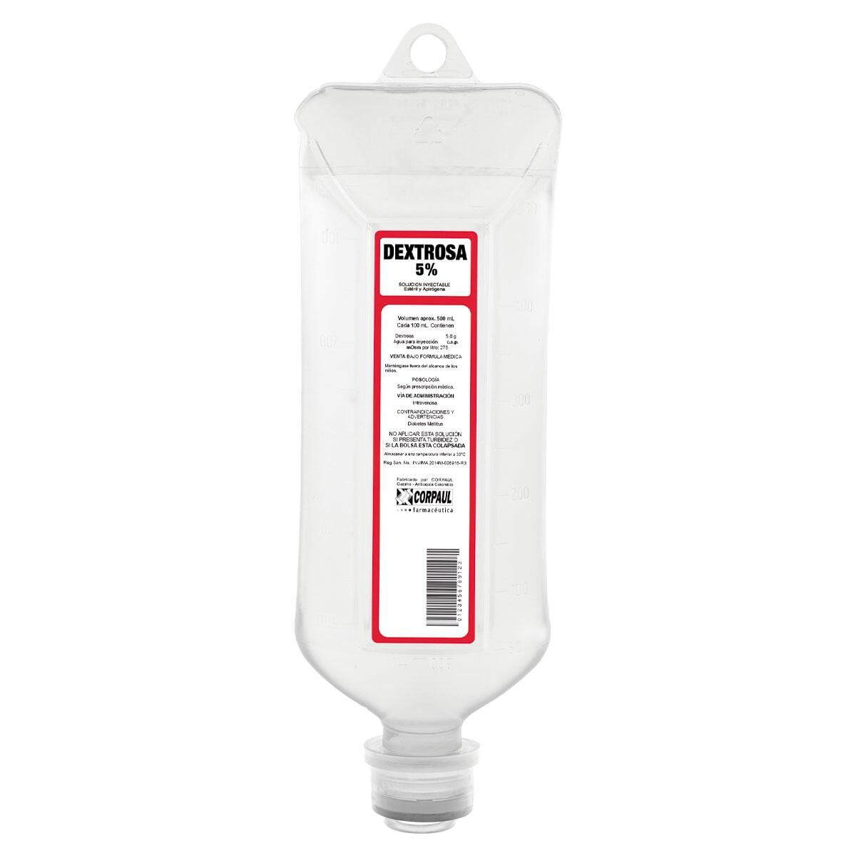 Dextrosa 5% A.d Bottelpack X 500 Ml Corpaul