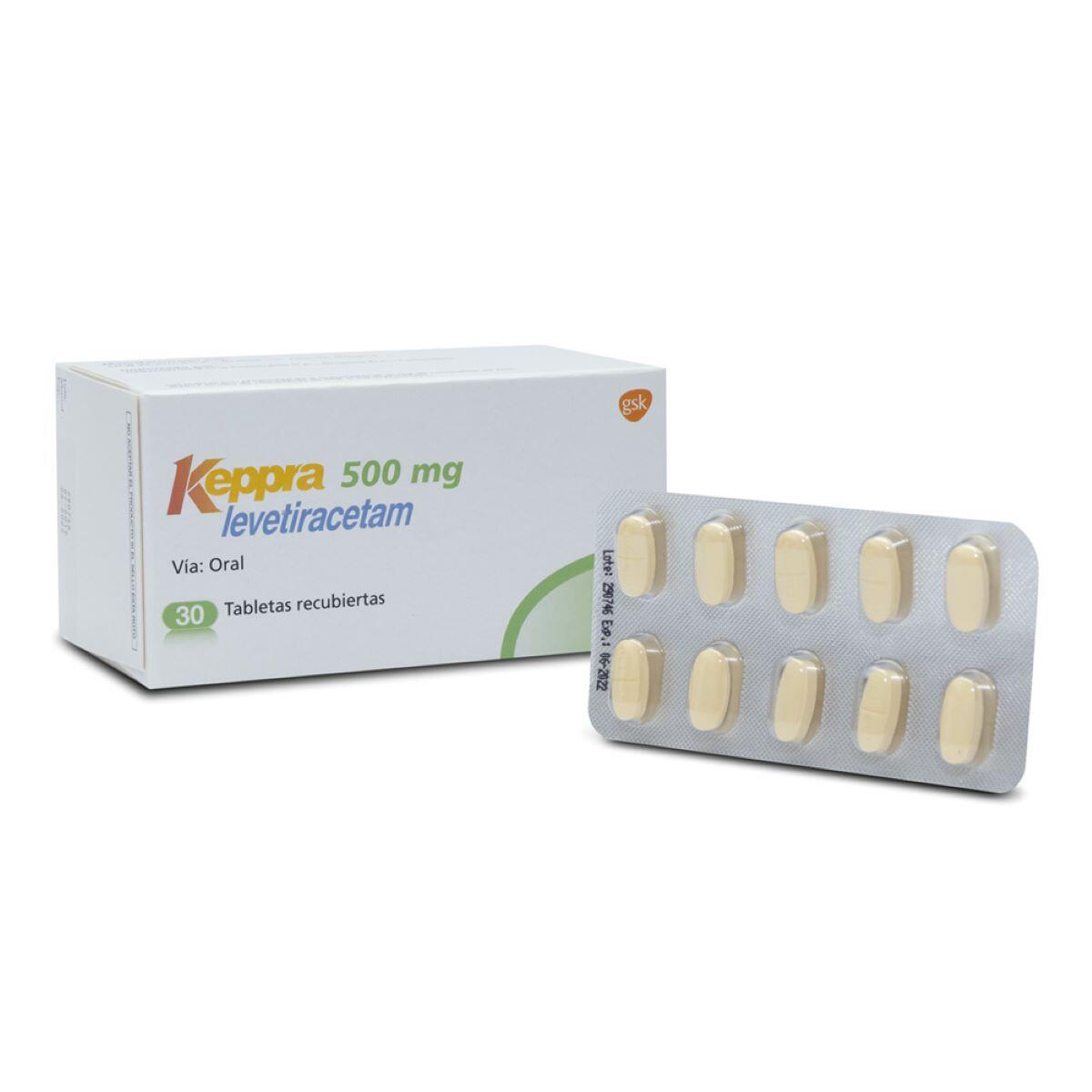 KEPPRA 500 MG CAJA X 30 TABL - Salud, Medicamentos, Higiene y Cosmética ...