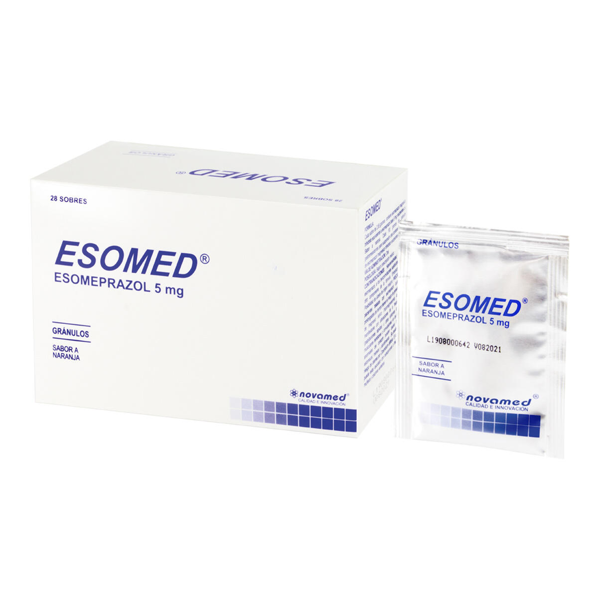 Esomed Esomeprazol 5 Mg X 28 Sobres - TuDrogueríaVirtual.com
