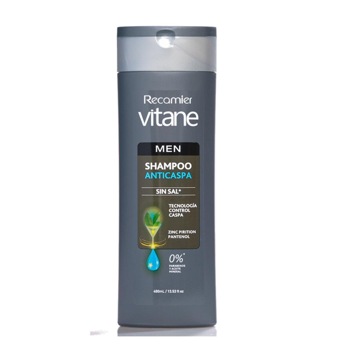 Shampoo Vitane Men Anticaspa X 400 Ml