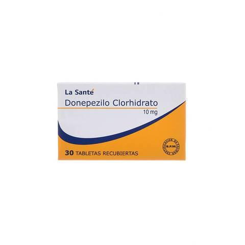Donepezilo 10 Mg X 30 Tabl