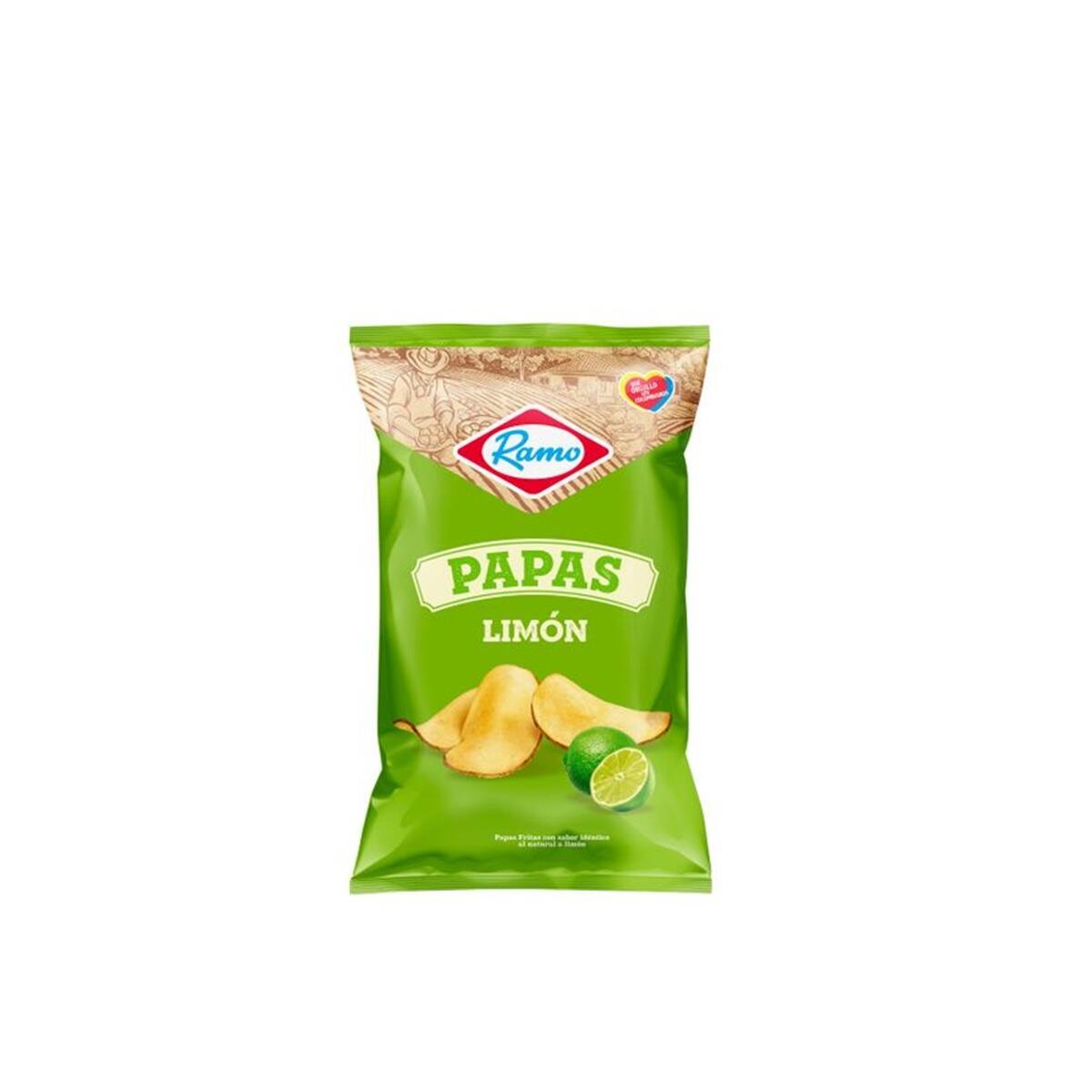 Papas Ramo Limon Pqte X 25 Gr