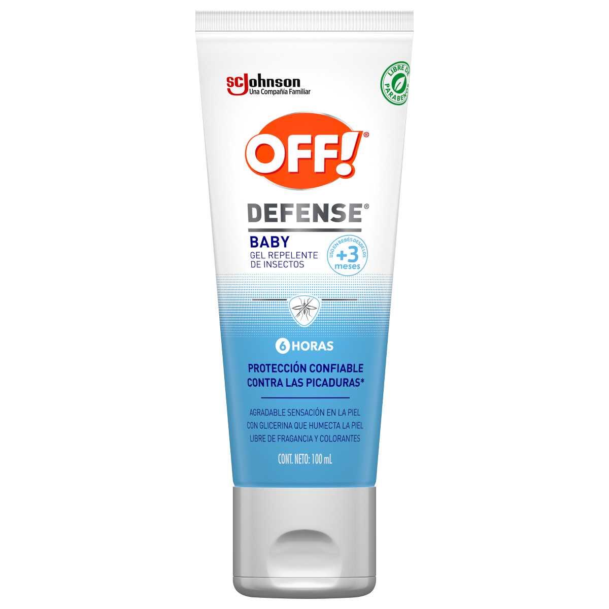 Repelente Off Defense Baby Gel Tubo X 100 Ml - Salud, Medicamentos ...