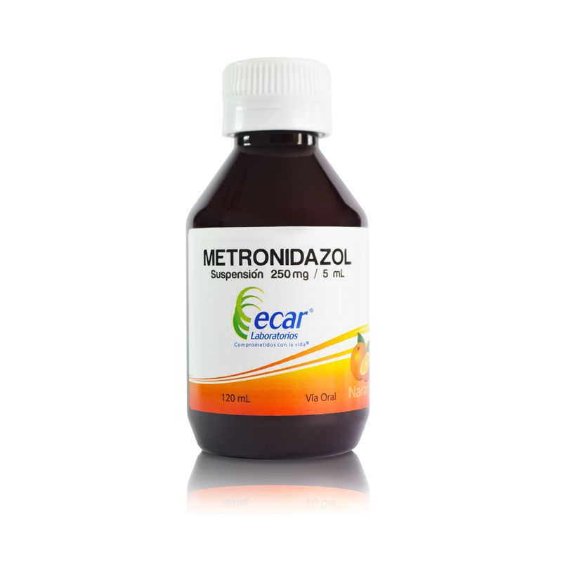 Metronidazol 250 Mg/5 Ml Suspension Frasco X 120 Ml Metronidazol 250 Mg/5 Ml Suspension Frasco X 120 Ml