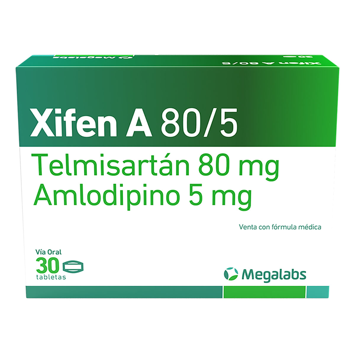 Xifen A 80/5 Mg Caja X 30 Tabl