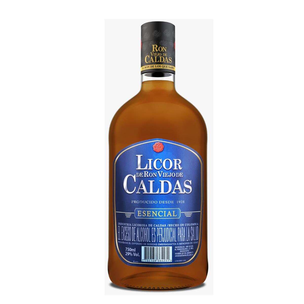 Ron Viejo De Caldas Esencial Botella X 750 Ml