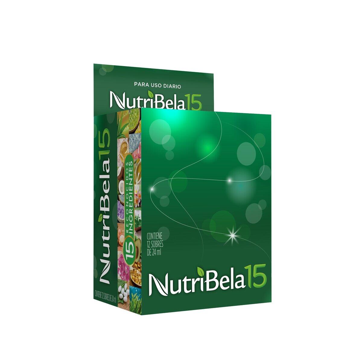 Tratamiento Nutribela Repolarizacion Caja X 12 Sobres X 24 Ml