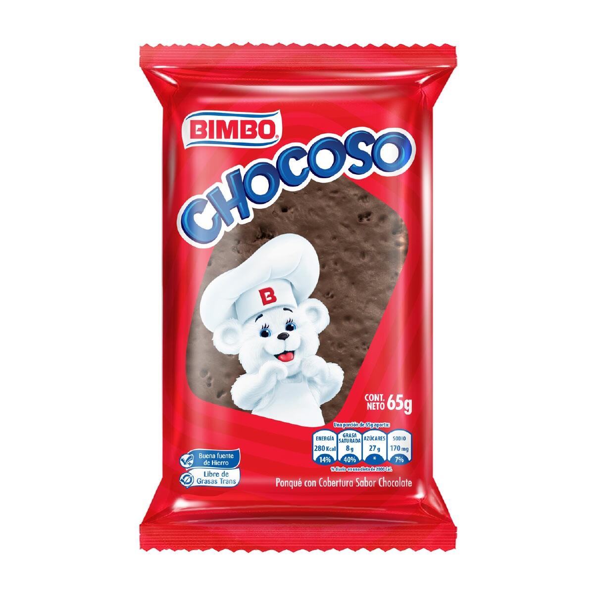 Chocoso Bimbo X 65 Gr