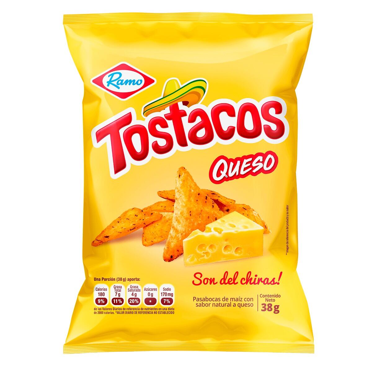 Tostacos Queso Ramo X 38 Gr