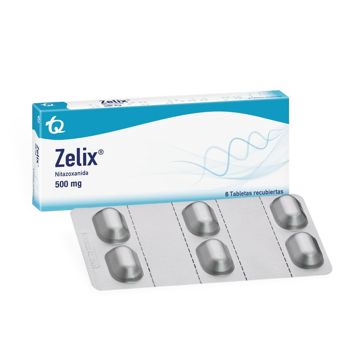 Zelix 500 Mg Caja X 6 Tabl - tudrogueriavirtual